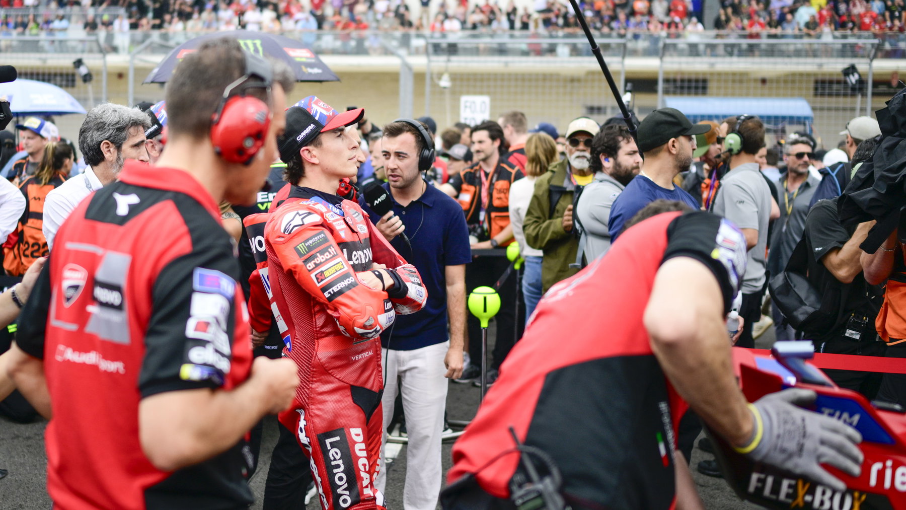 Marc Marquez knew he’d cause COTA MotoGP start chaos with late bike ...