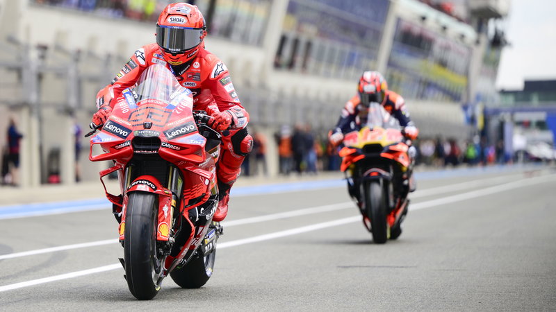 2025 French MotoGP: Marc Marquez beats lap record to lead Practice ...