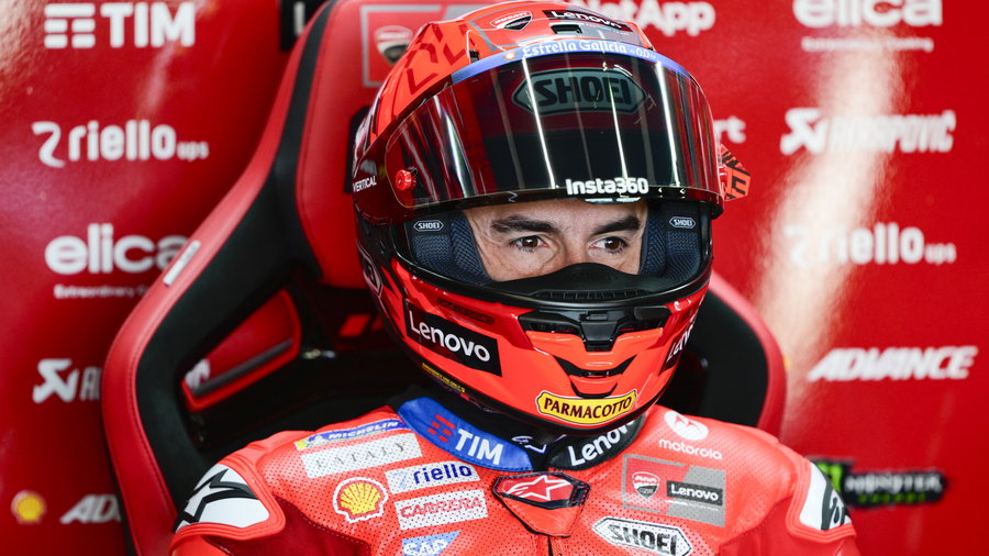 2025 British MotoGP: Marc Marquez tops FP1, heavy crash for Ai Ogura ...