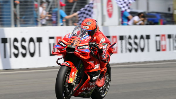 2025 Czech MotoGP: Marc Marquez wins farcical sprint, dodges tyre ...