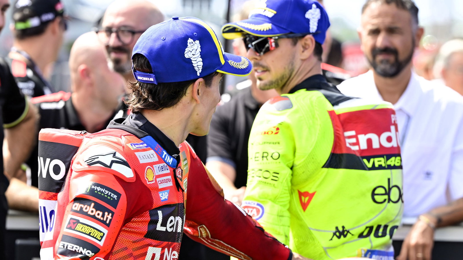 Marc Marquez reacts to 'surprise' front row rivals, insists overtaking ...
