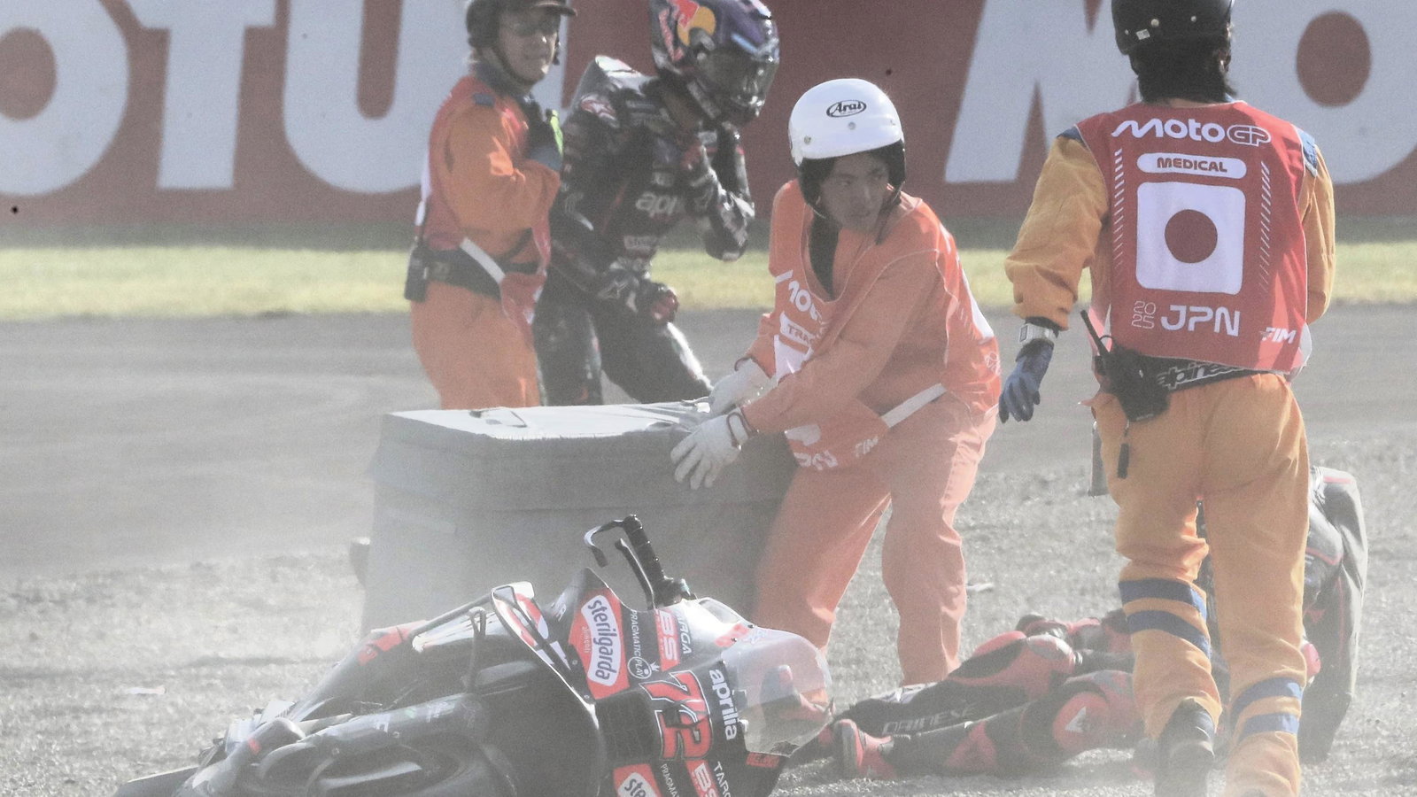 Jorge Martin suffers “displaced fracture” during Japanese MotoGP Sprint ...