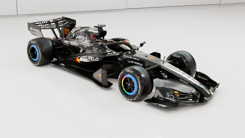McLaren Ungkap Gambar Mobil F1 2026 dalam Livery Tes | Crash.net