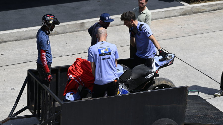 Alex Marquez explains “mistake” that caused Sepang MotoGP test crash ...