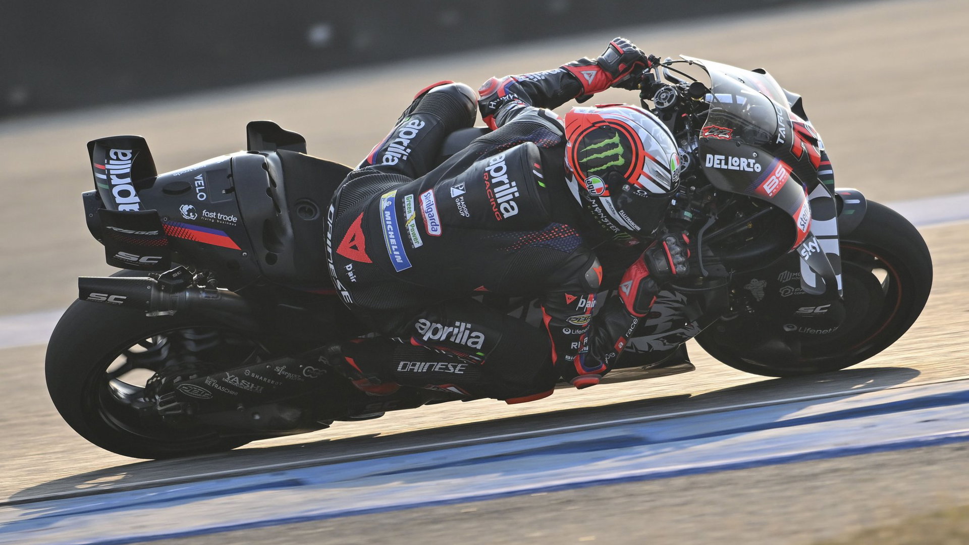 Aprilia leads Ducati as 2026 MotoGP pre-season comes to an end | Crash.net