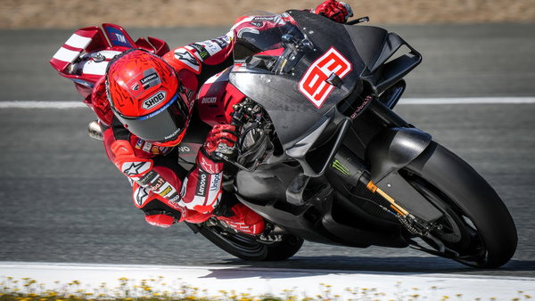 Marc Marquez “happy” with new Ducati development at Jerez MotoGP test ...