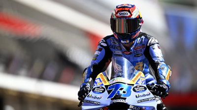 Catalunya MotoGP stopped twice: Massive Pedro Acosta, Alex Marquez ...