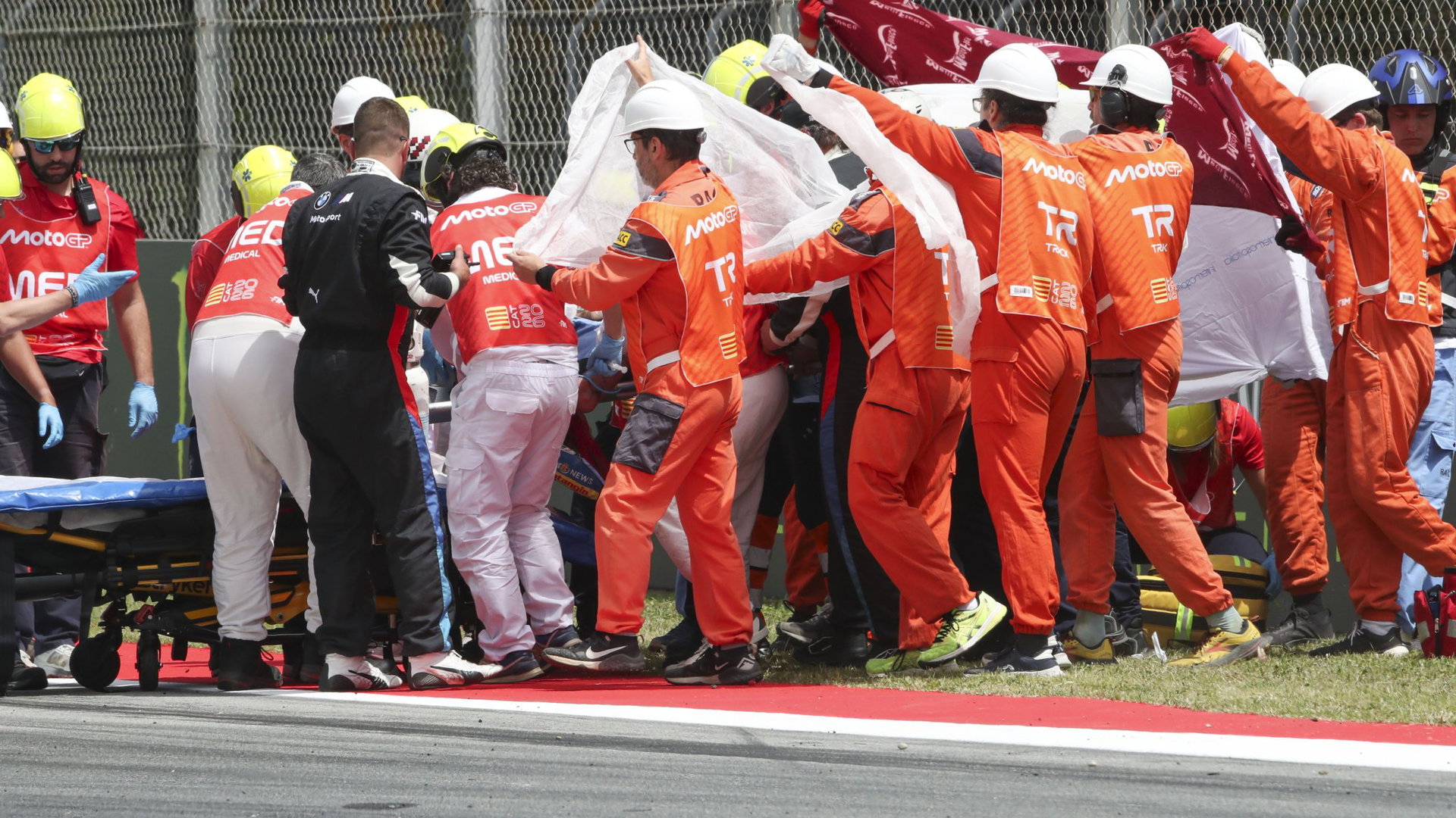 Fabio Quartararo “had goosebumps” passing Alex Marquez MotoGP crash ...