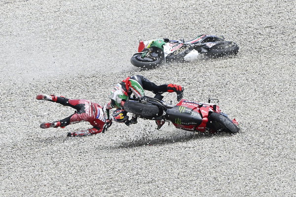 Pedro Acosta critical of decision to restart Catalunya MotoGP after two ...