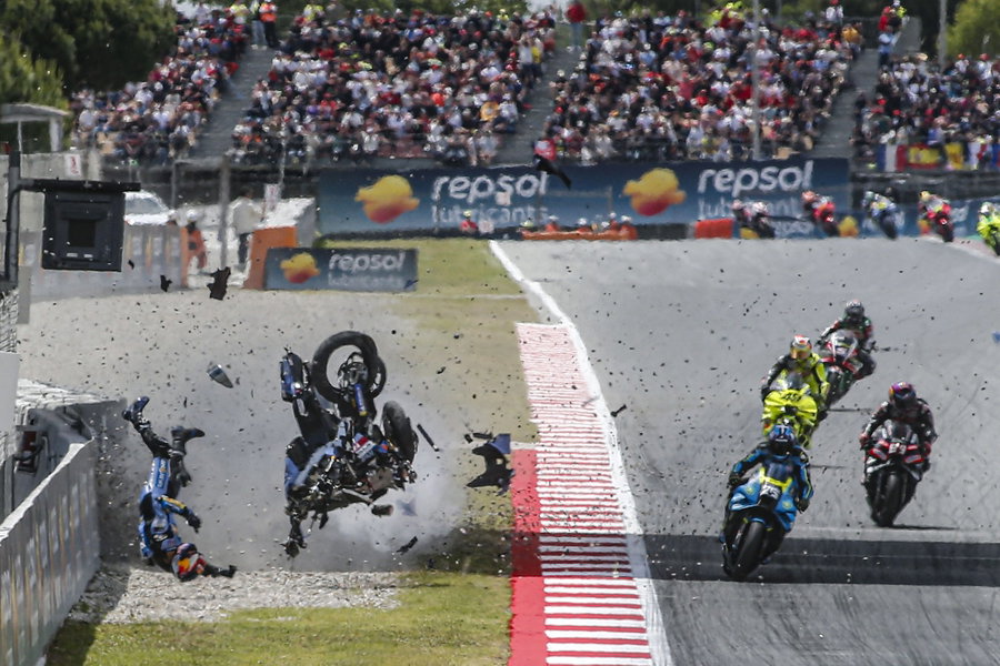 Alex Marquez details first thoughts about horror Catalunya MotoGP crash ...