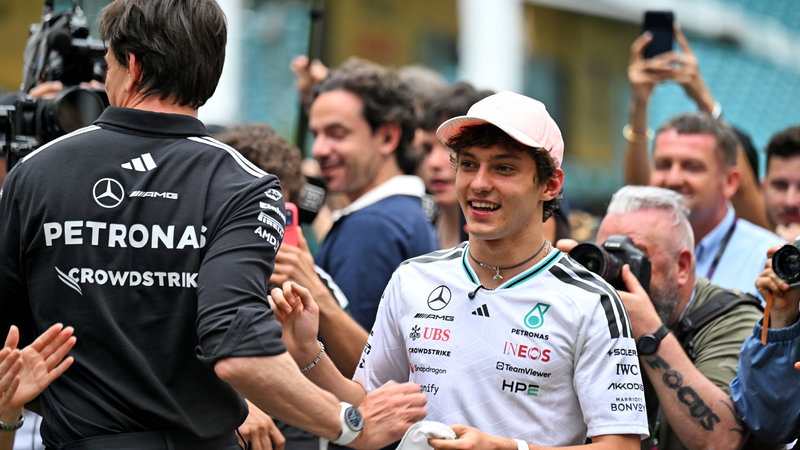 Kimi Antonelli’s F1 Miami victory a flashback for Toto Wolff | Crash.net