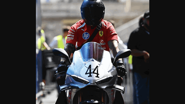 Lewis Hamilton arrives in Monaco F1 paddock on ultra-rare Ducati ...