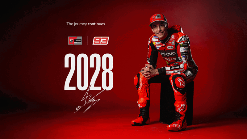 RESMI: Marc Marquez Bertahan di Ducati untuk Era MotoGP 850cc | Crash.net